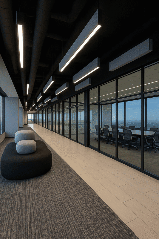 Led Aydınlatmalı Akustik Keçe Panel - Aksa Felt Panels