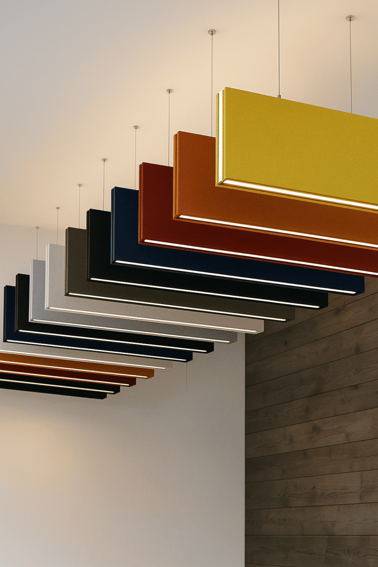 Led Aydınlatmalı Akustik Keçe Panel - Aksa Felt Panels
