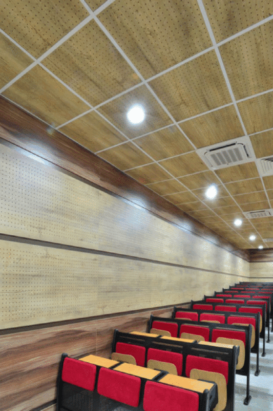 T24 Akustik Ahşap Asma Tavan Paneli - Aksa Wood Panels