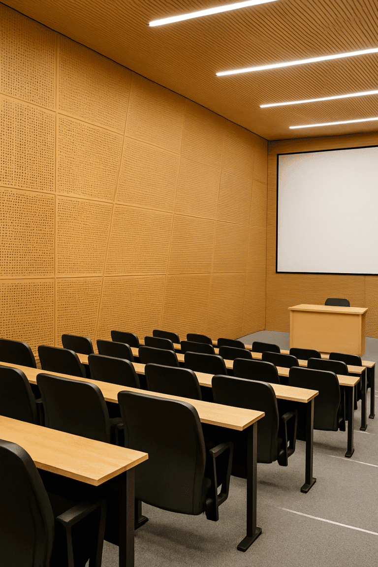 4000 Delikli Ahşap Akustik Panel - Aksa Wood Panels