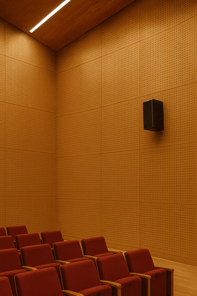 4000 Delikli Ahşap Akustik Panel - Aksa Wood Panels